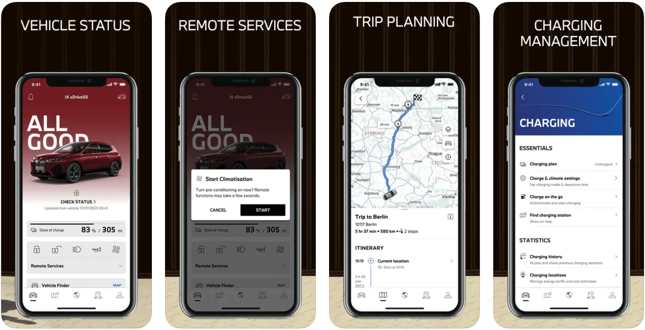 Charge my car app store